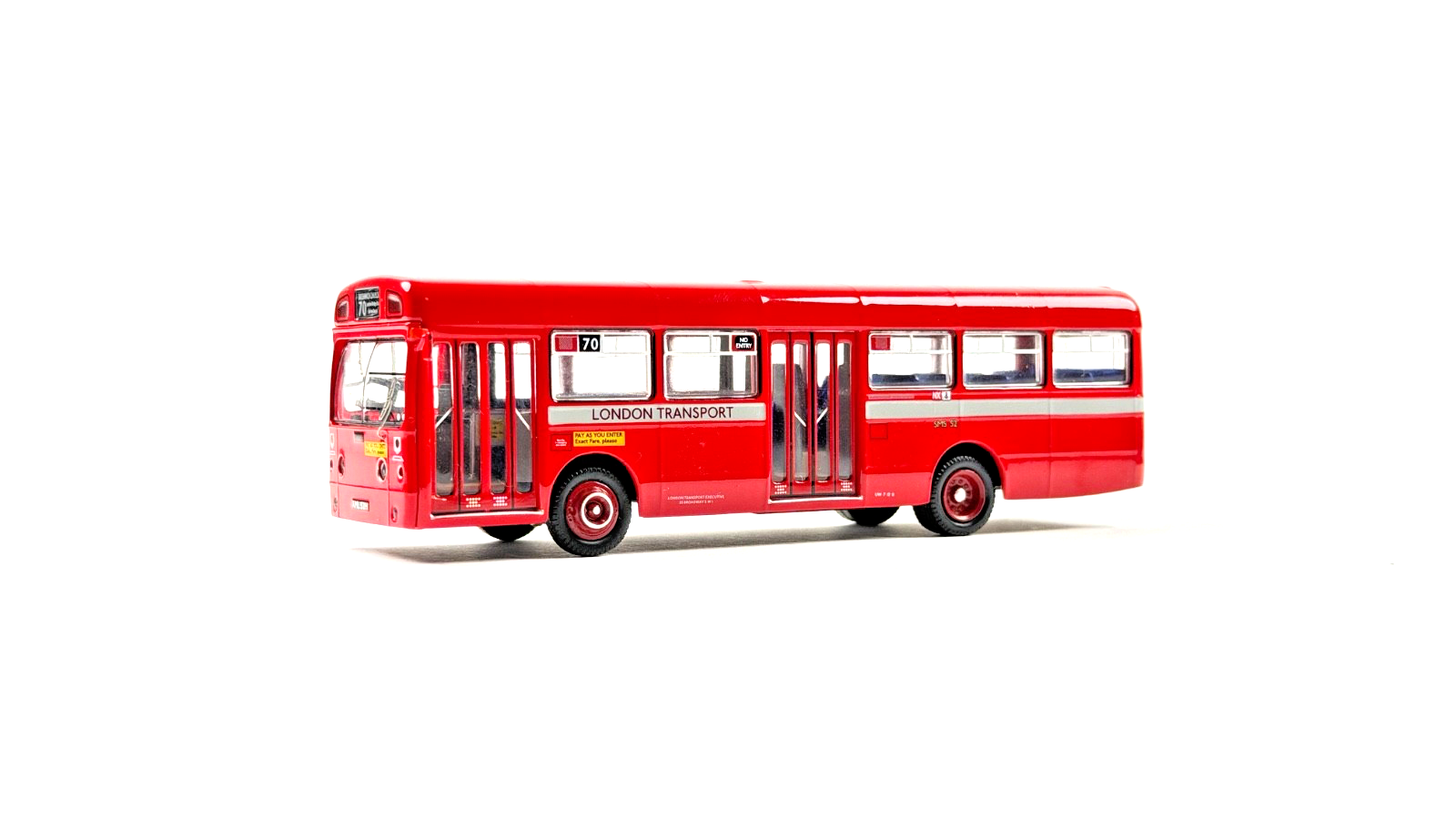 BRITBUS AS2-02 - 1/76 SCALE - AEC SWIFT 33' LONDON TRANSPORT ROUTE 70 ...