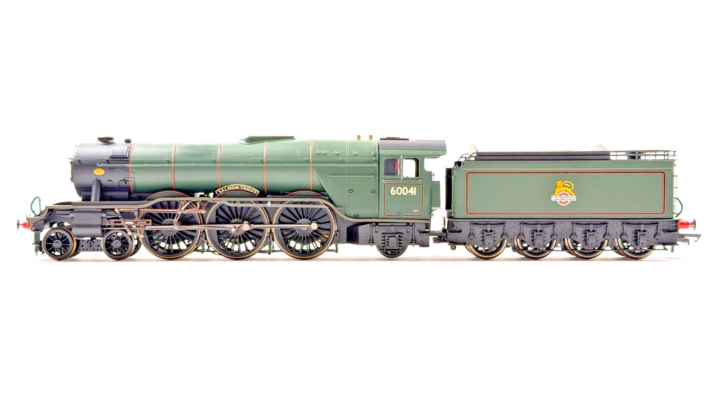 HORNBY 00 GAUGE - R2536 - BR 4-6-2 CLASS A3 LOCO 60041 SALMON TROUT RE ...