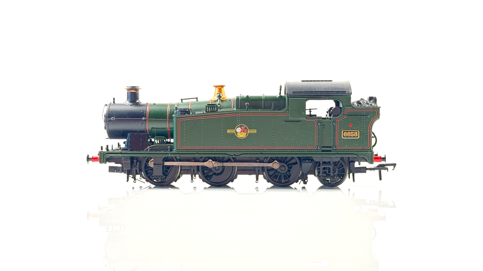 BACHMANN 00 GAUGE - 32-083 - CLASS 56XX TANK 6658 BR GREEN - BOXED ...