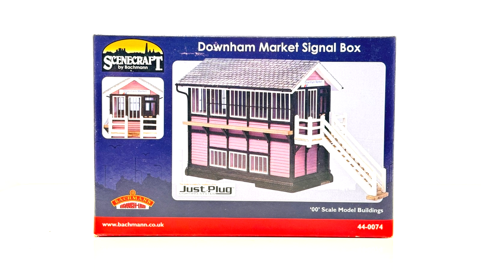 BACHMANN 00 GAUGE SCENECRAFT - 44-0074 - DOWNHAM MARKET NSE SIGNAL BOX ...