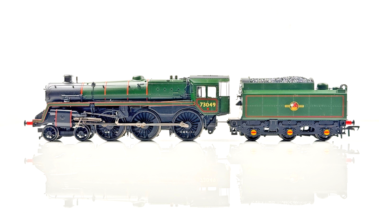 BACHMANN 00 GAUGE - 32-508 - STANDARD CLASS 5MT 73049 BE GREEN LATE CR ...